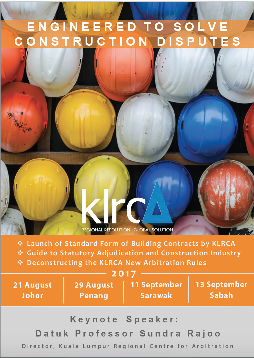 AIAC PENANG Conference Standard Form Of Building Contracts By KLRCA